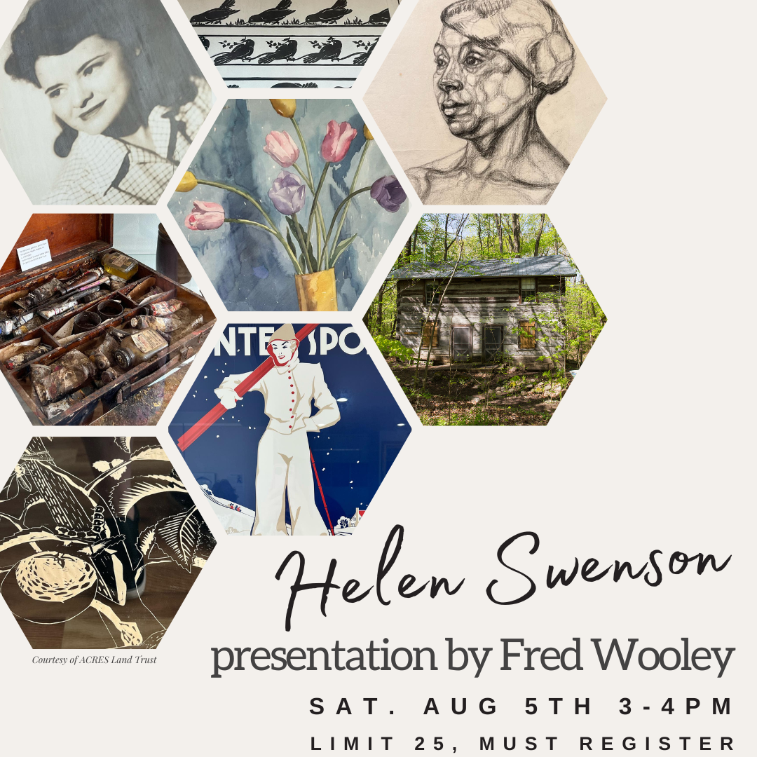 SPECIAL EVENT | Helen Swenson – Garrett Museum of Art